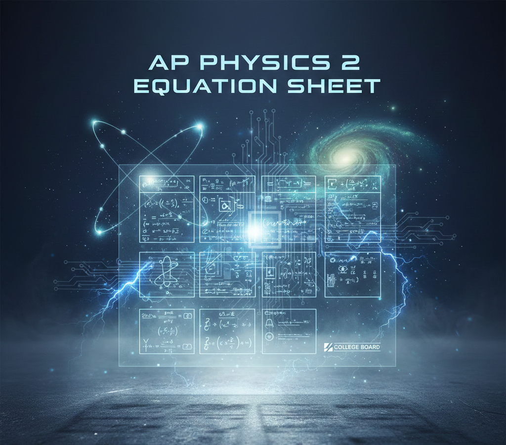 AP Physics 2 Equation Sheet: Your Ultimate Study Guide
